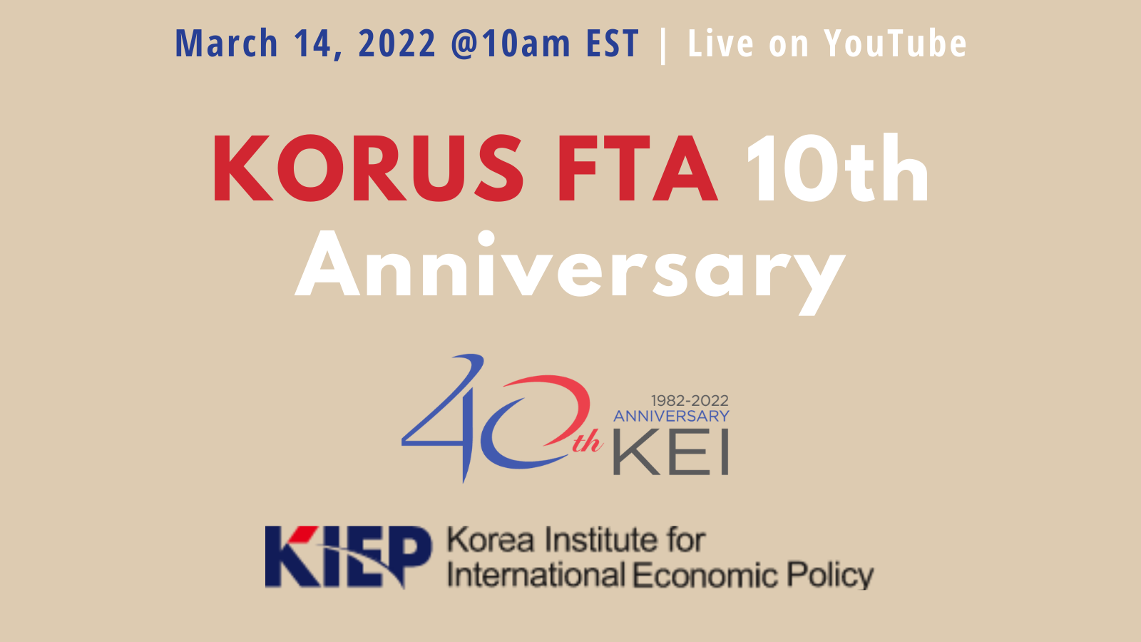 An Assessment of 10 years of KORUS FTA and Future of U.S.-Korea Economic Relations - Korea ...